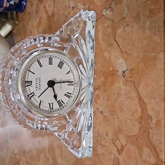 Godinger | Accents | Godinger Crystal Clock | Poshmark